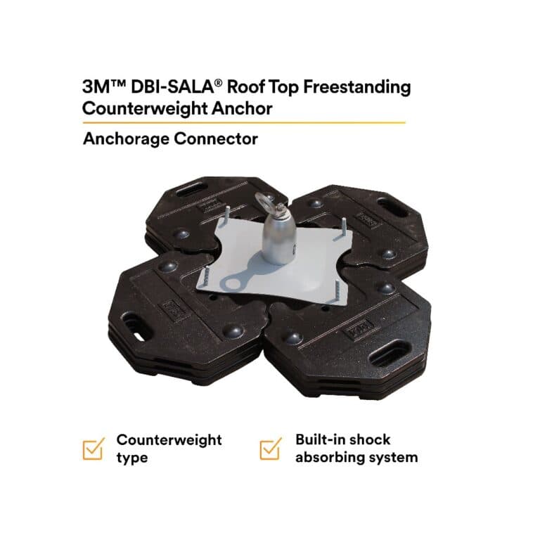 3M™ DBI-SALA® Roof Top Freestanding Counterweight Anchor -2100185 ...