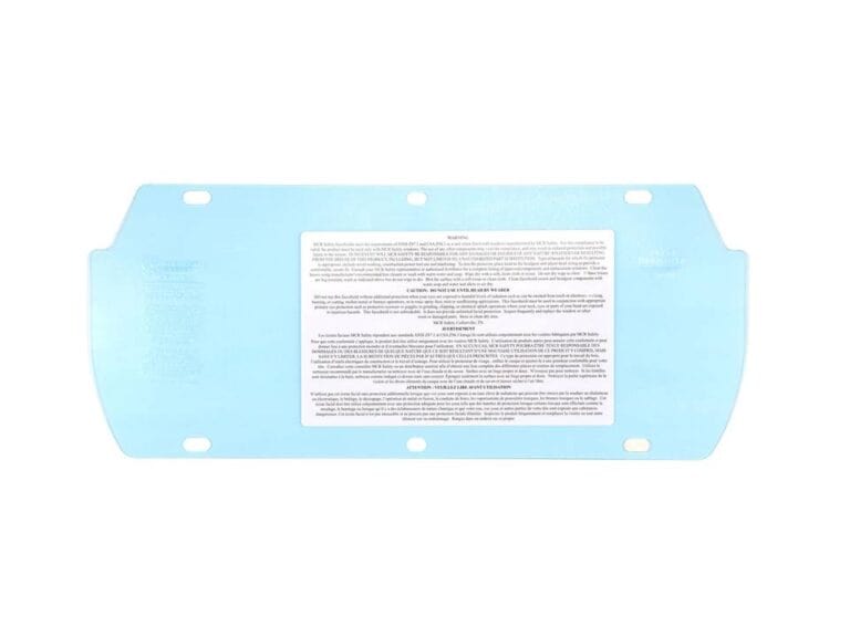 MCR Acetate Double Matrix Face Shield- 494400 - Accurate Safety ...